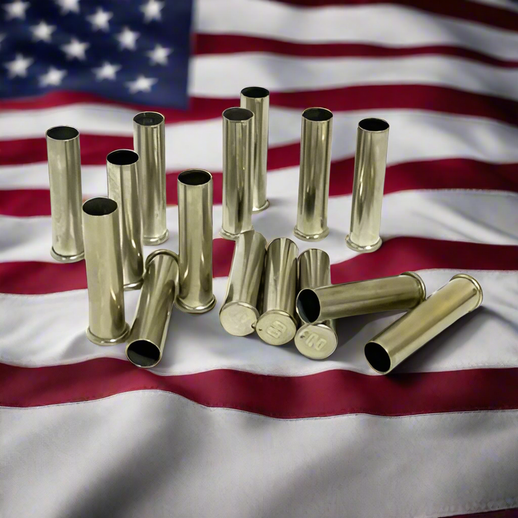 .22 Nickel Winchester Magnum Rimfire of 22 Caliber Empty Brass Shells ...
