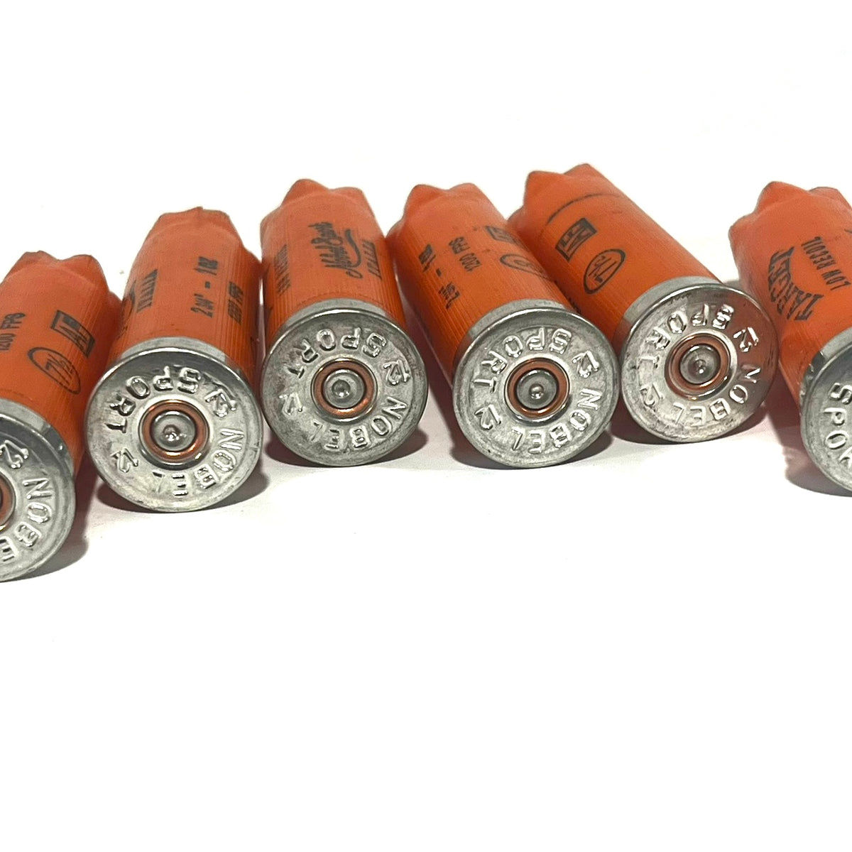 Orange Nobel 12 Gauge Shotgun Shells Once Fired 12GA Empty Hulls ...