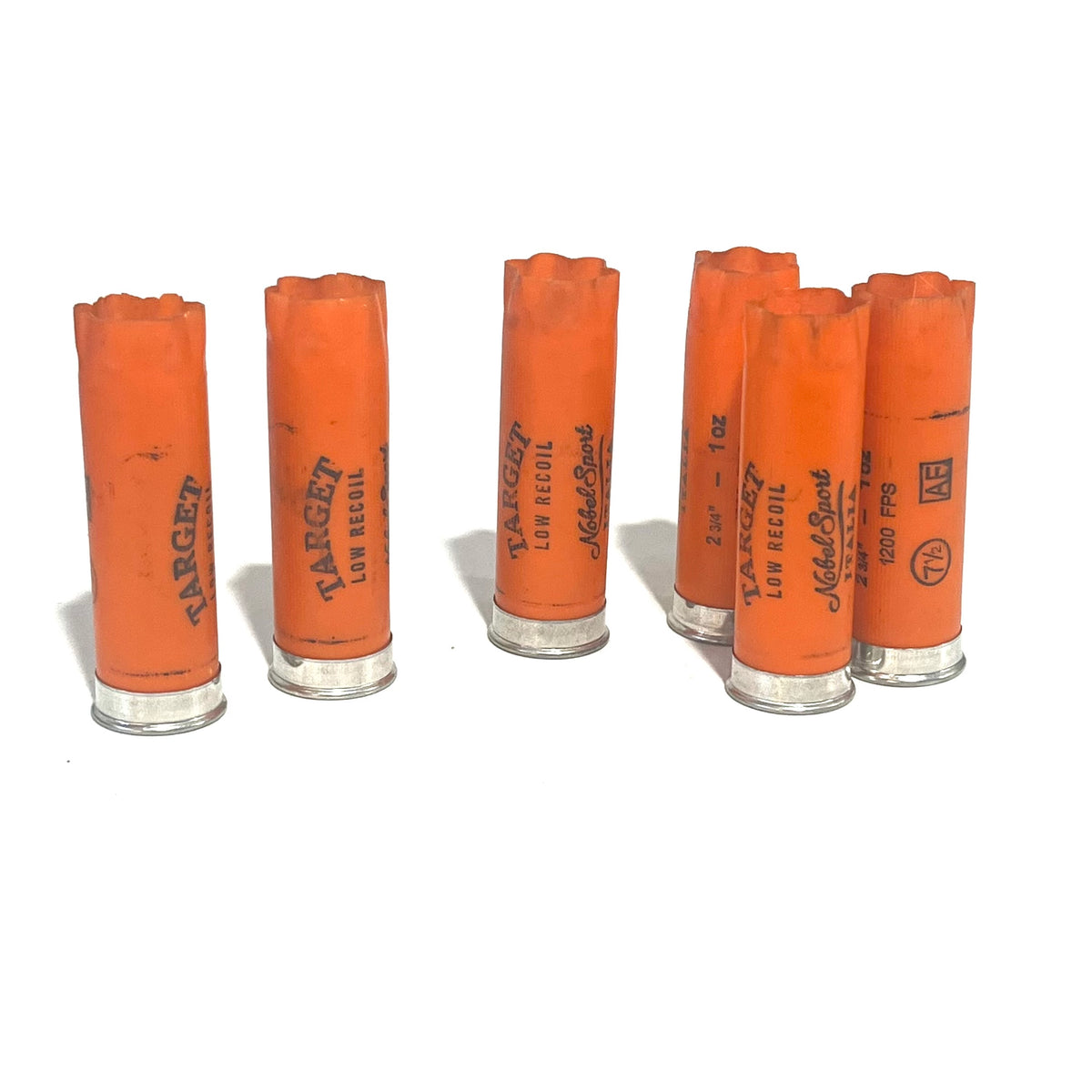 Orange Nobel 12 Gauge Shotgun Shells Once Fired 12GA Empty Hulls ...