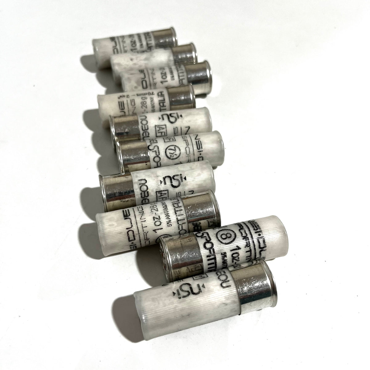 Translucent High Brass Dummy Rounds Inert Shotgun Shells 12 Gauge Fake ...