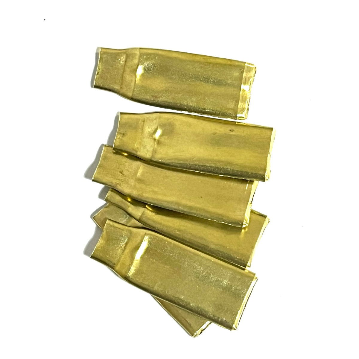 Flattened Brass Blanks For Metal Stamping Real Fired Bullet Casings ...