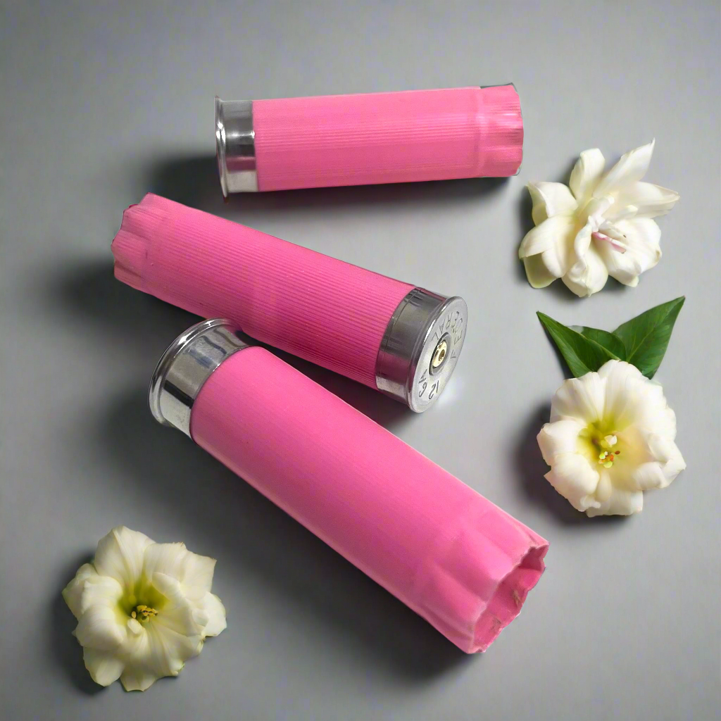 Pink Blank Shotgun Shells 12 Gauge Hulls DIY Boutonniere Wedding ...