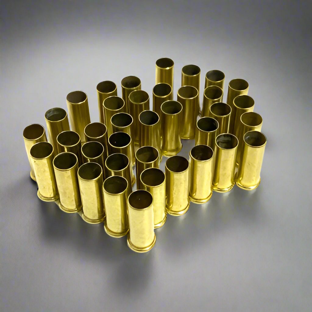 22 Caliber Empty Brass Shells Used Bullet Casings Once Fired Polished ...