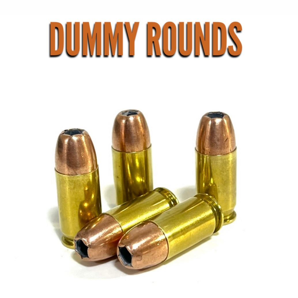 Hollow Point 45ACP Dummy Rounds Brass - Free Shipping – Craft Supplies ...