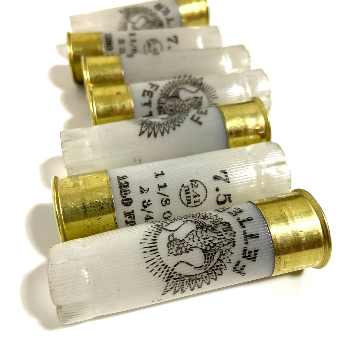 fetter 12 Gauge High Brass Empty Shotgun Shells Semi Translucent 12GA ...