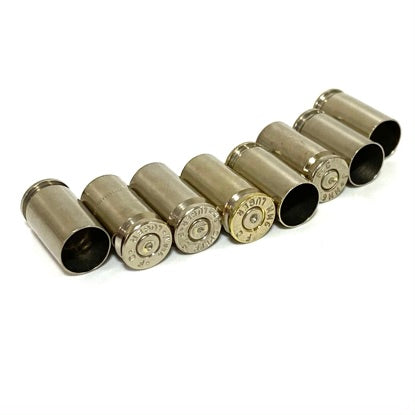 Nickel Empty Brass Shells 9MM Used Bullet Casings 9X19 Luger Cleaned ...