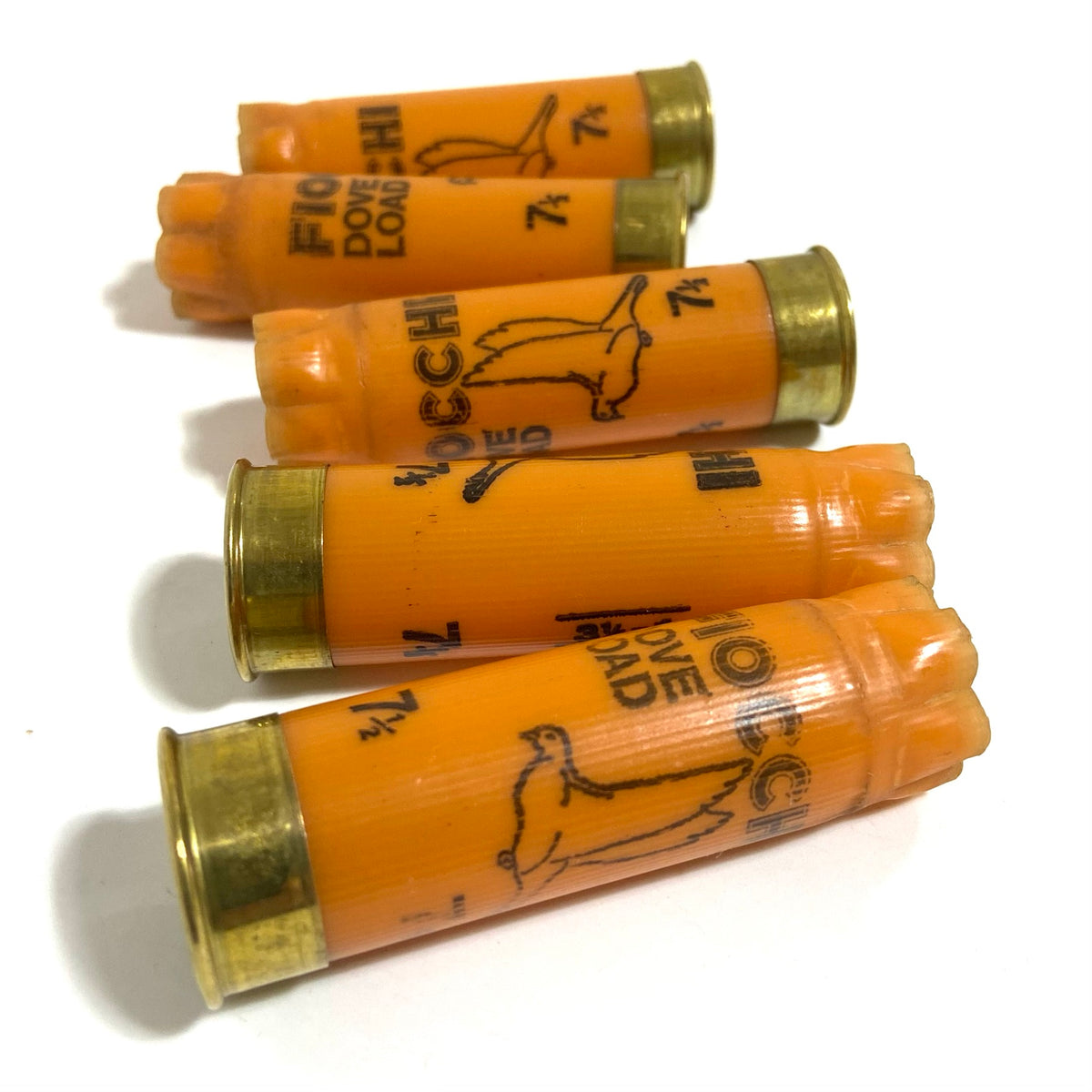 Fiocchi Dove Orange Shotgun Shells Empty 12 Gauge Once Fired Used Hulls ...