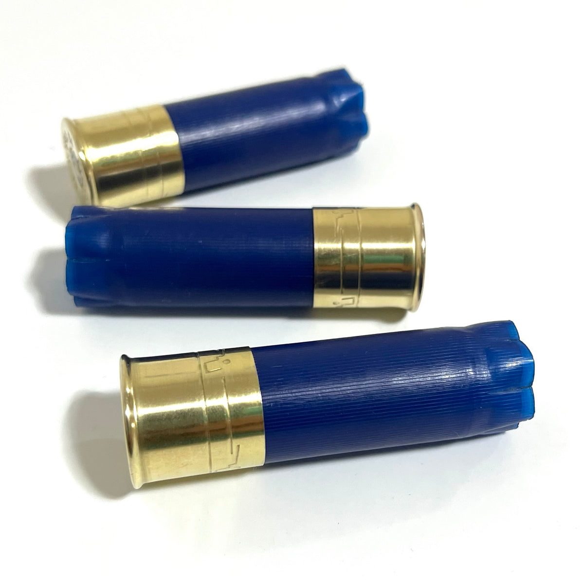 Blank Blue High Brass Shotgun Shells Empty 12 Gauge Blank Hulls No Mar ...
