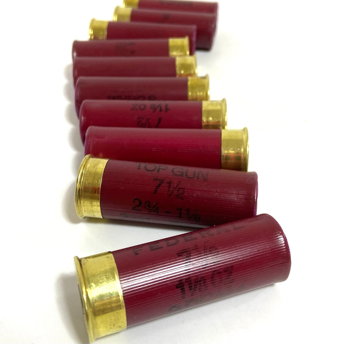 Dummy Rounds Red Empty Shotgun Shells 12 Gauge Fake Bullets 12GA Hulls ...