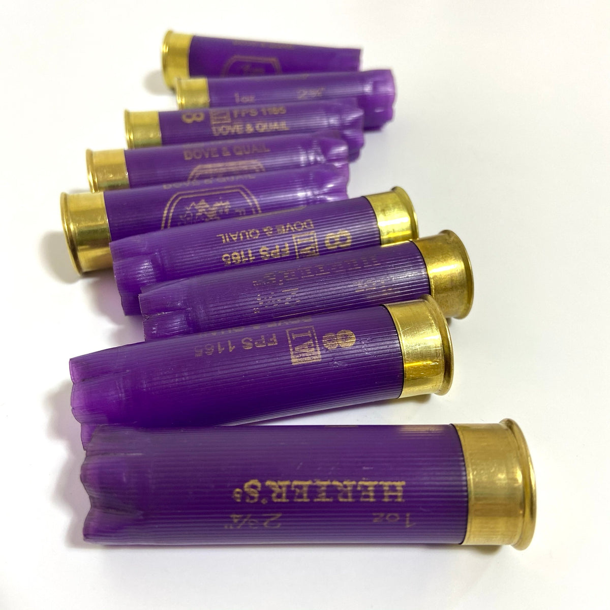 Purple Shotgun Shells 16 Gauge Empty Hulls Spent Fired Casings – Craft ...