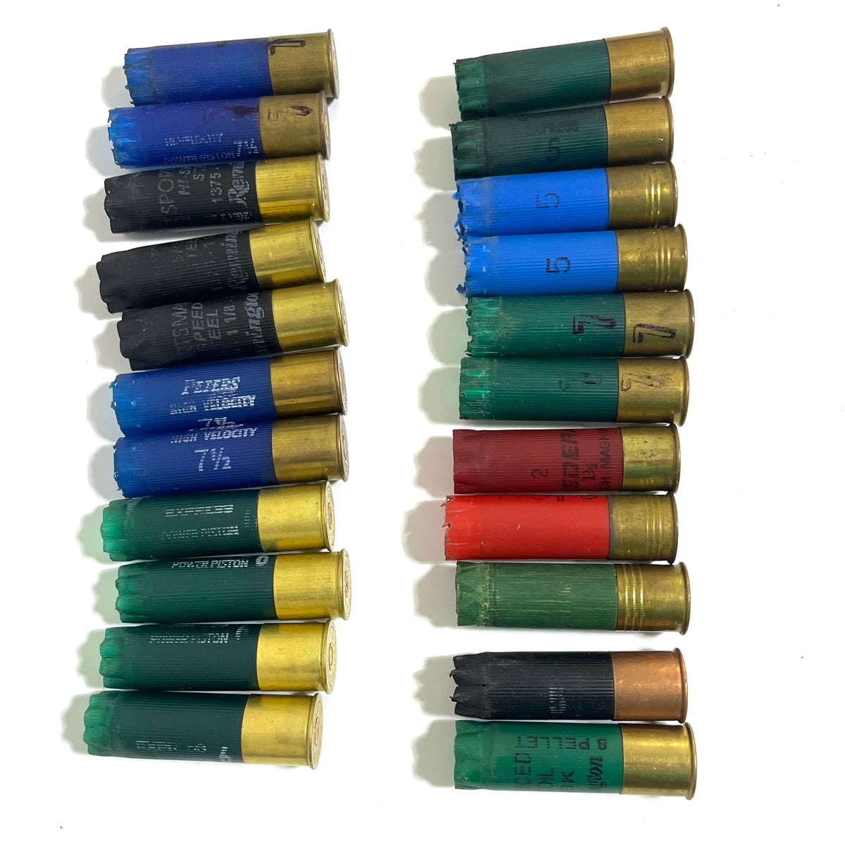 Mixed High Brass 12 Gauge Shotgun Shells – Craft Supplies Depot LLC
