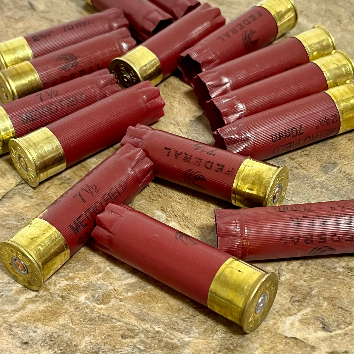 Federal Red High Brass Shotgun Shells 12 Gauge - Qty 100 – Craft ...
