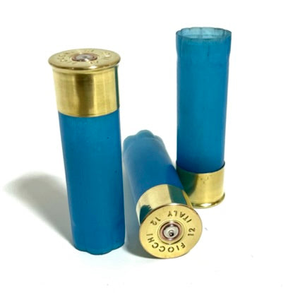 Blank Light Blue High Brass Shotgun Shells 12 Gauge Blank Hulls No Mar ...