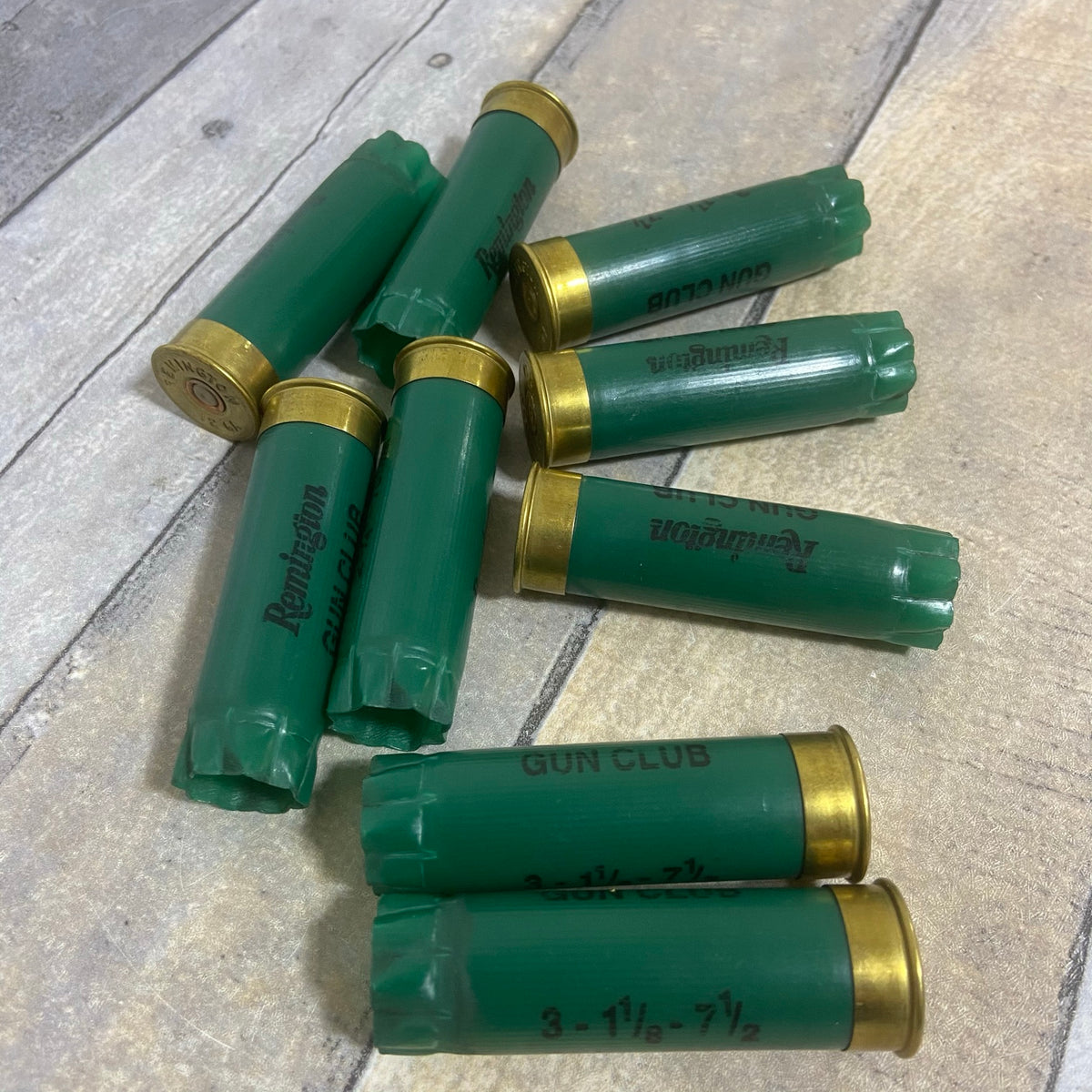 Remington Green Gun Club Empty Shotgun Shells 12 Gauge Hulls | Qty 12 ...