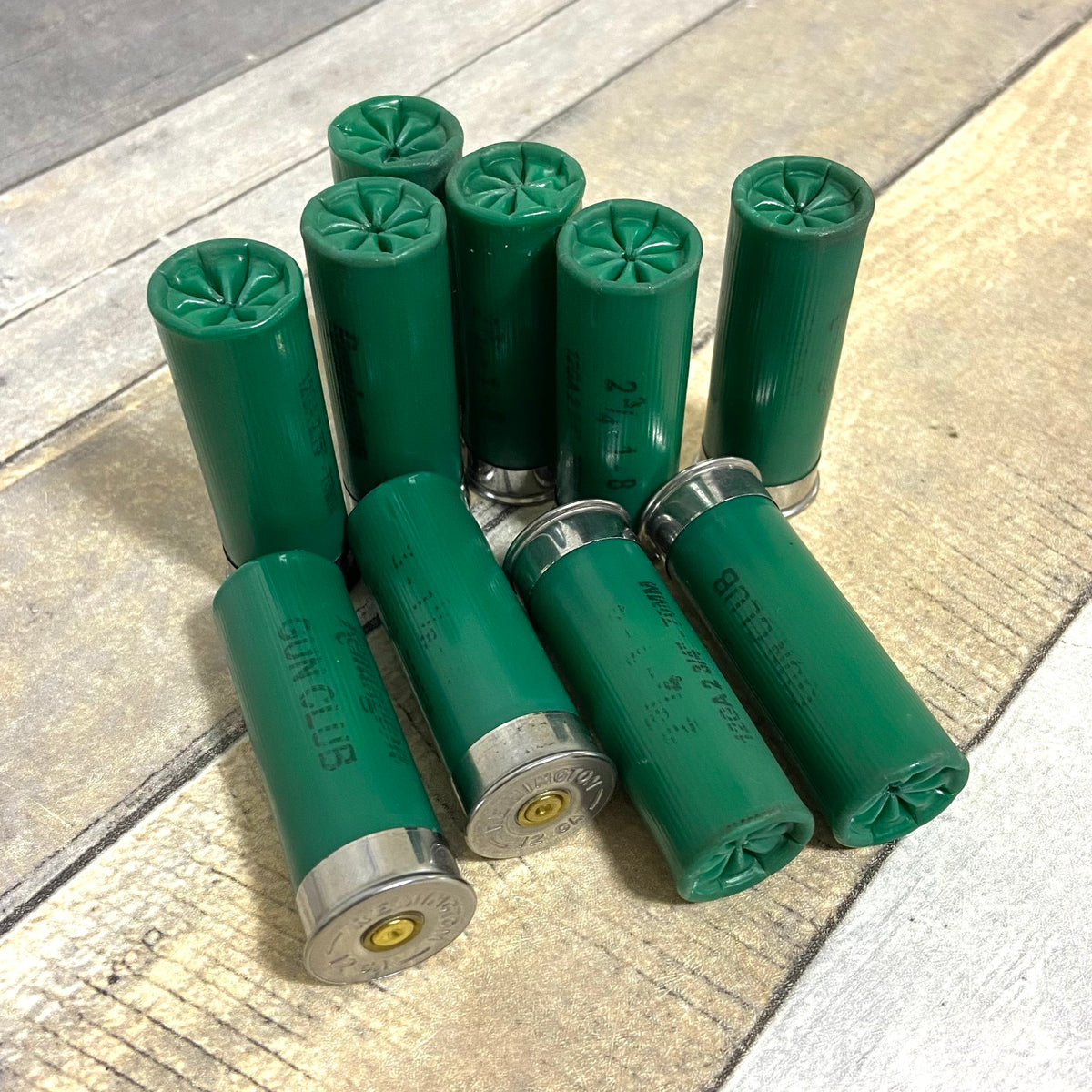 Green Dummy Rounds Fake Shotgun Shells 12 Gauge 12GA – Craft Supplies ...