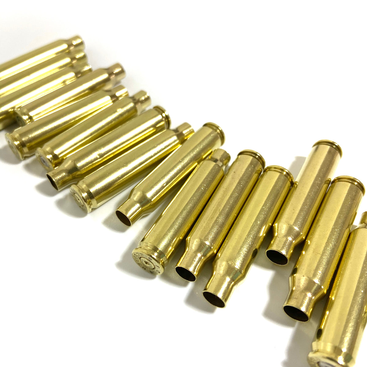 223 5.56 Polished Brass Shells Empty Spent Bullet Casings Used Cleaned ...