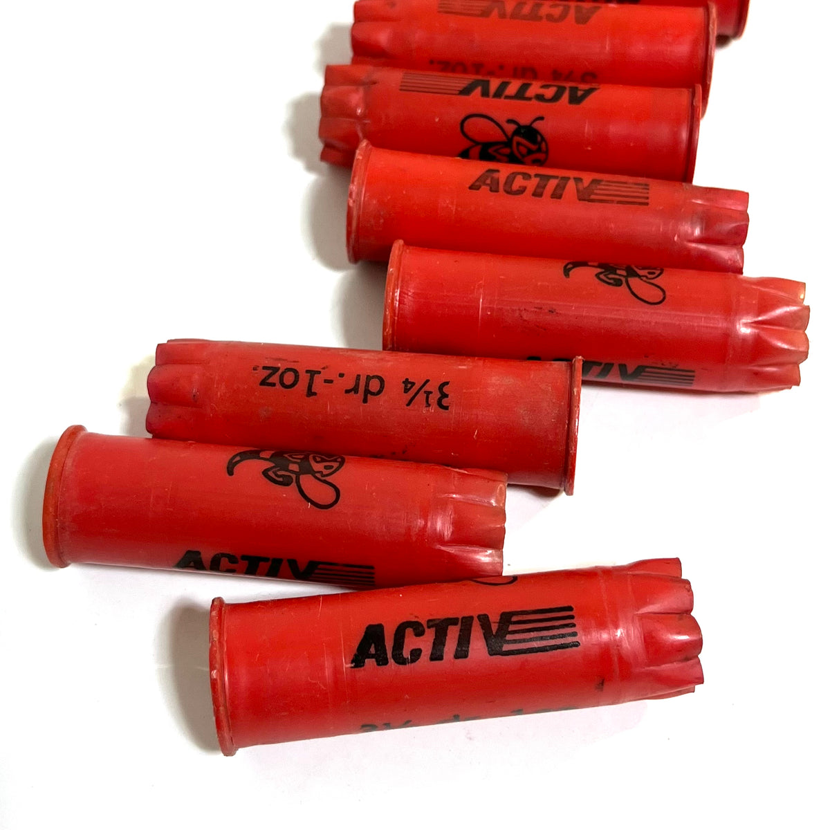 ACTIV Empty Red Shotgun Shells 12 Gauge Once Fired Used 12GA Shot Gun ...