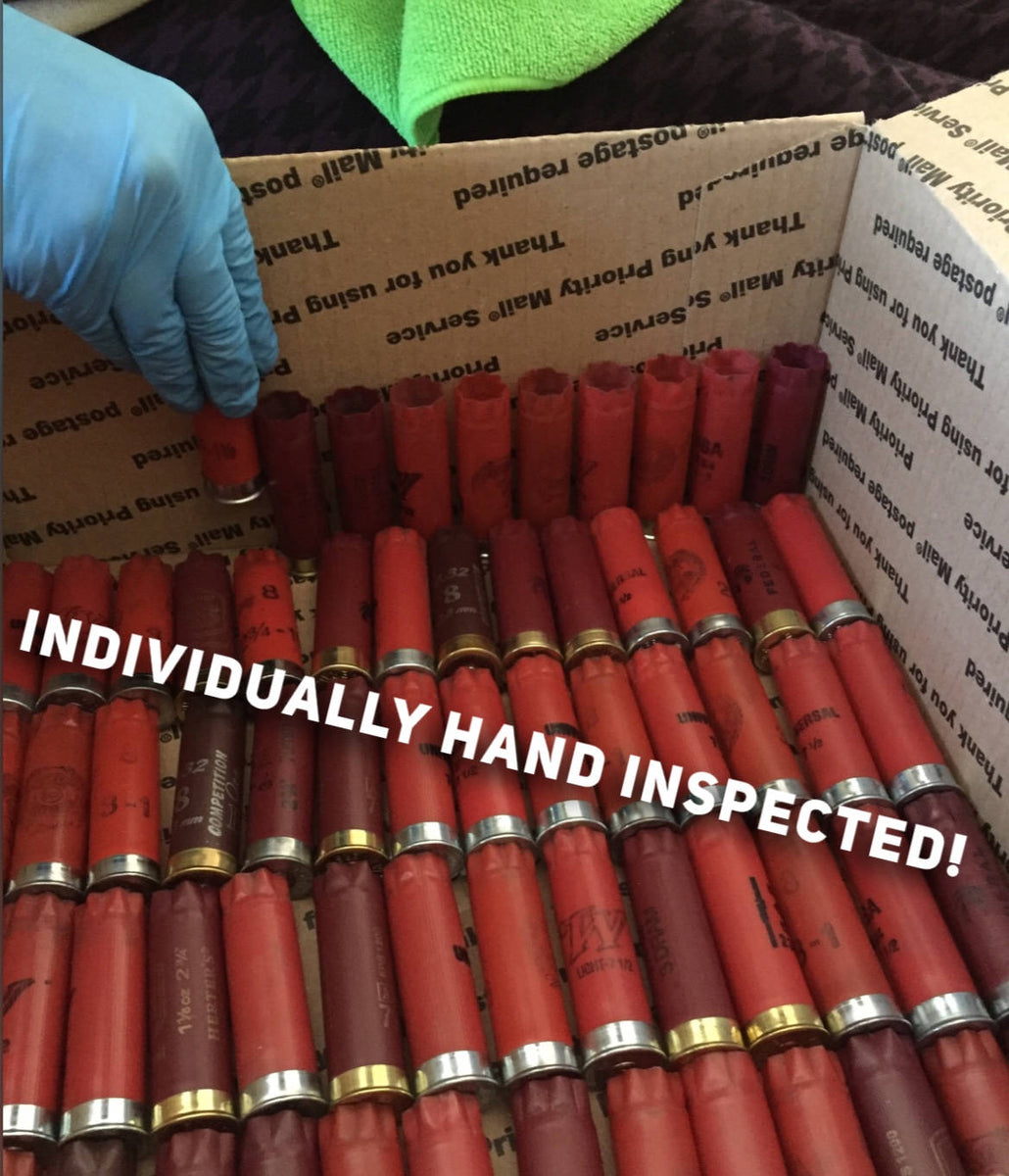 Mixed Red Empty Used Shotgun Shells 12 Gauge Shotshells Hulls Used 12GA ...