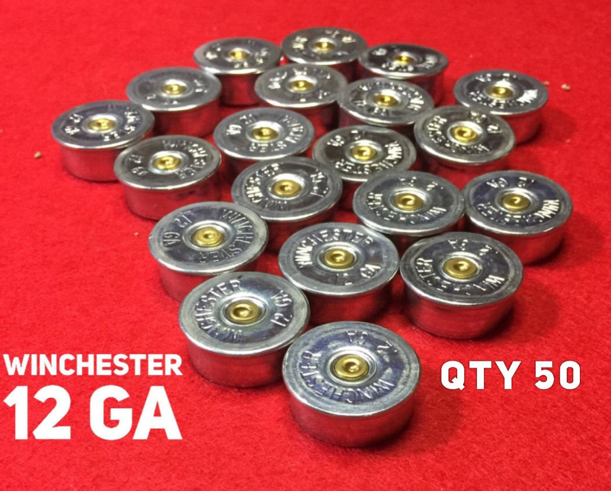 Winchester Steel Head Stamps Hand Polished 12 Gauge Shotgun Shells ...