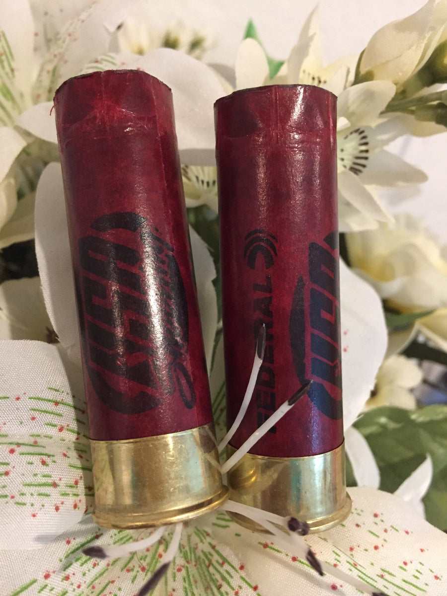 Red Shotgun Shells 12GA Federal Gold Medal Paper Hulls 12 Gauge – Craft ...