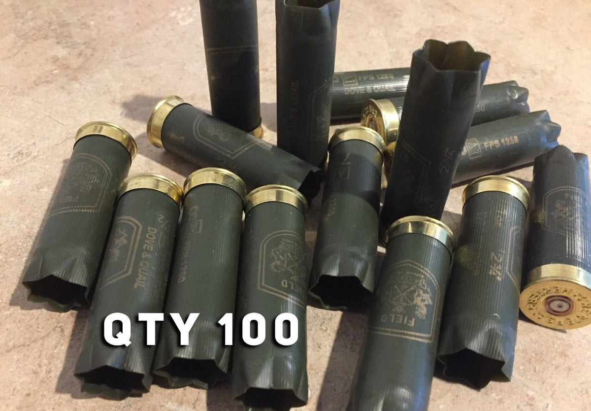 Army Green Empty Used Shotgun Shells 12 Gauge 12GA Olive Hulls Spent ...